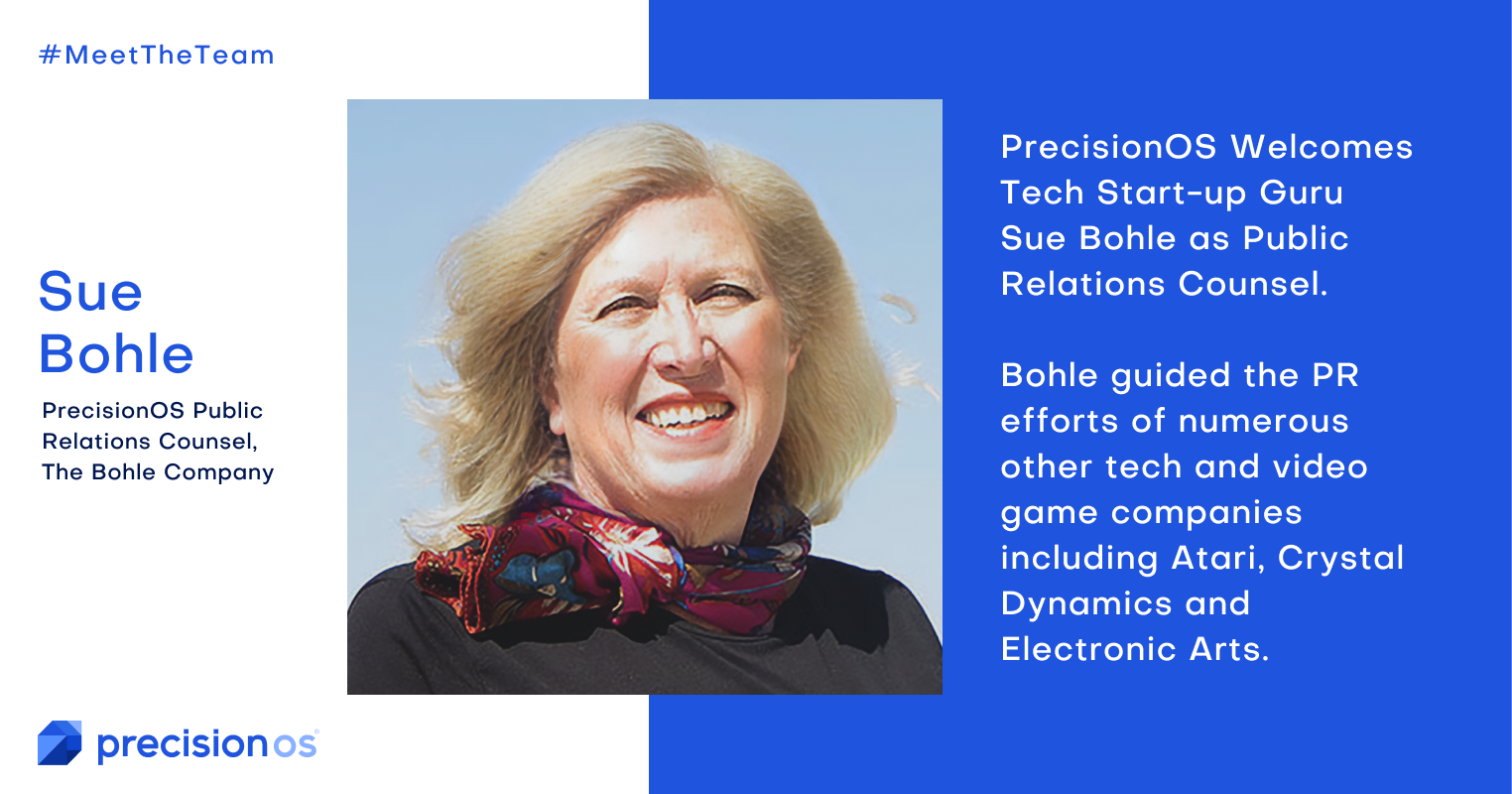 PrecisionOS Adds Tech Start-up Guru Sue Bohle as Public Relations ...