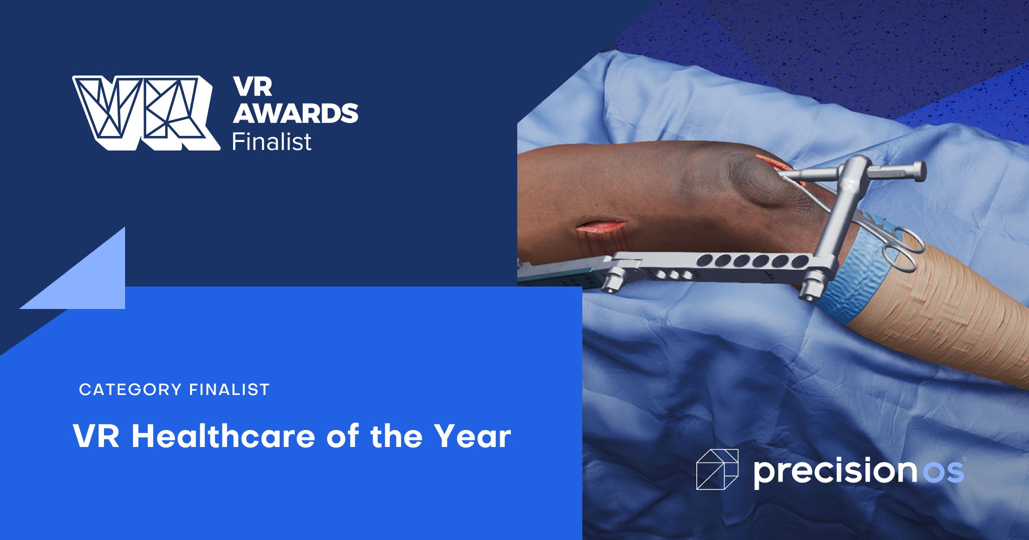 PrecisionOS Selected as Finalist for VR Healthcare of the Year Award at ...